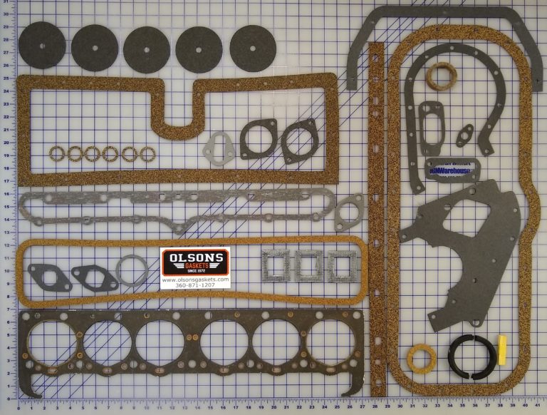 Nash Ambassador engine gasket set 1946-49 - Olson's Gaskets